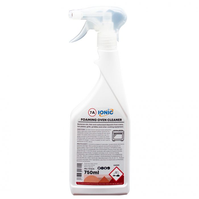 7A Foaming Oven Cleaner - Oven Cleaners - Ionic Products