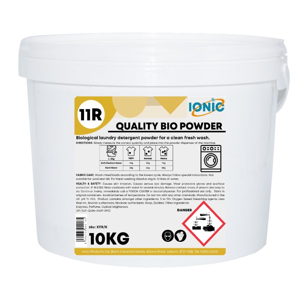 11R Quality Bio Powder - Powder Detergents - Ionic Products